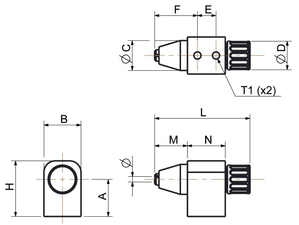 Mandrins tournants - PMS BECUS Métrologie